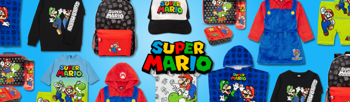 Power up in our Super Mario products! ⭐🍄 — Vanilla Underground