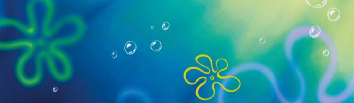Spongebob Flower Clouds