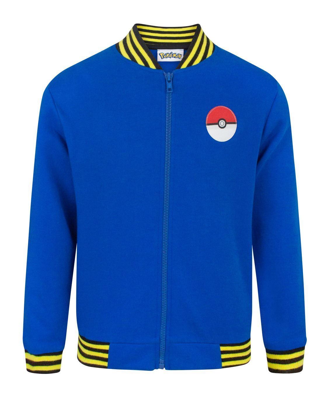 Pokemon Boys Blue Varsity Jacket — Vanilla Underground