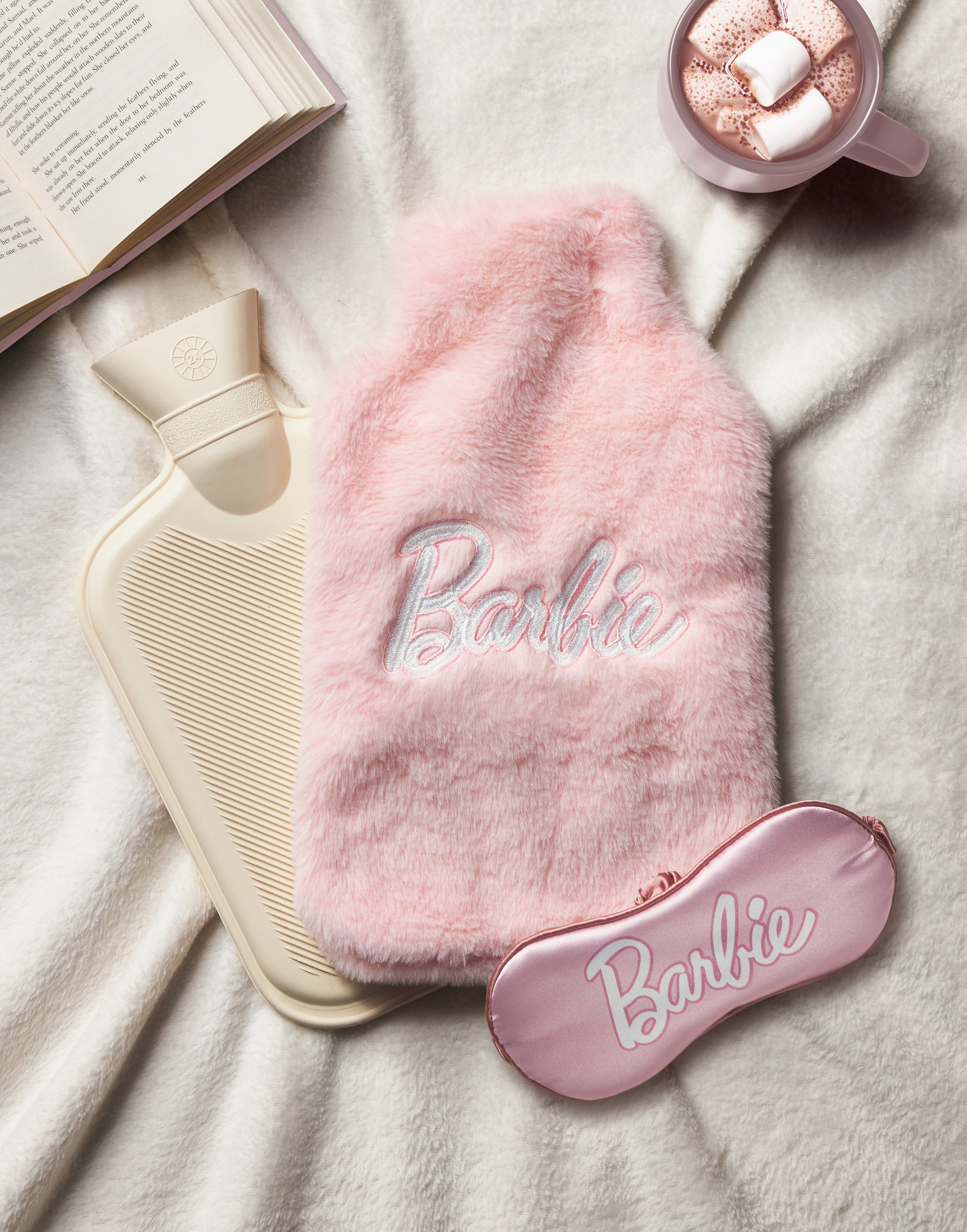 Barbie Hot Water Bottle & Eye Mask Set — Vanilla Underground
