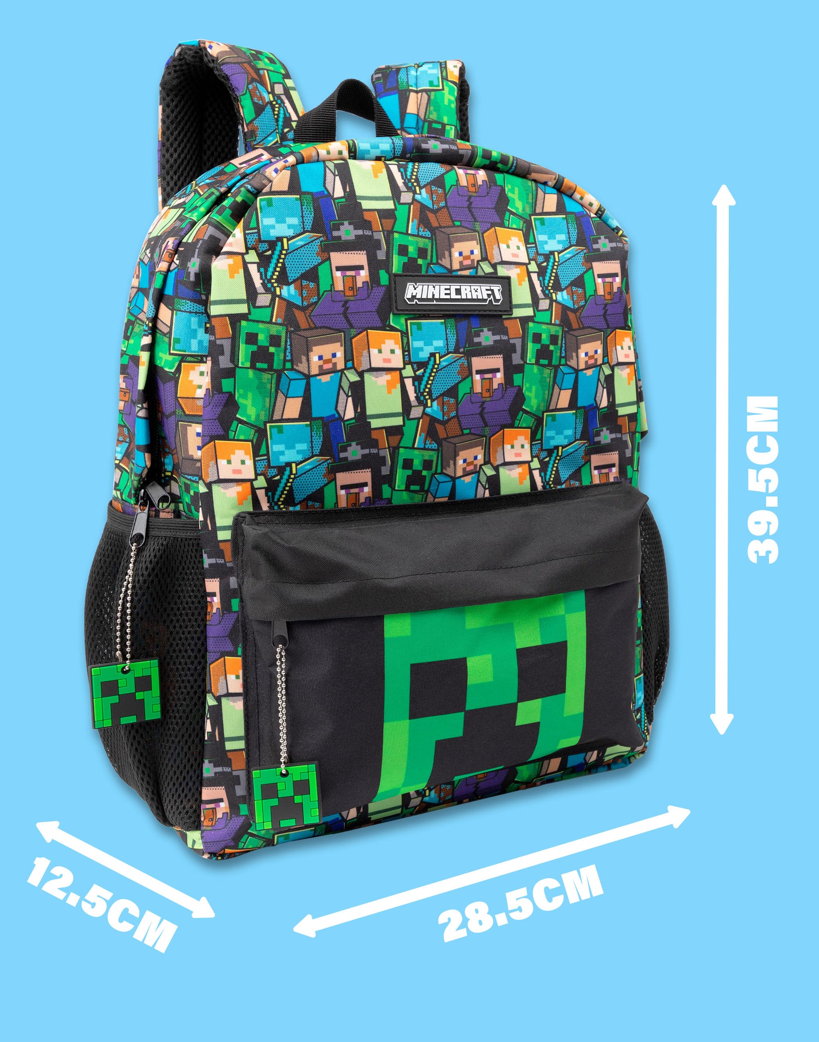 Minecraft Characters Kids Backpack — Vanilla Underground