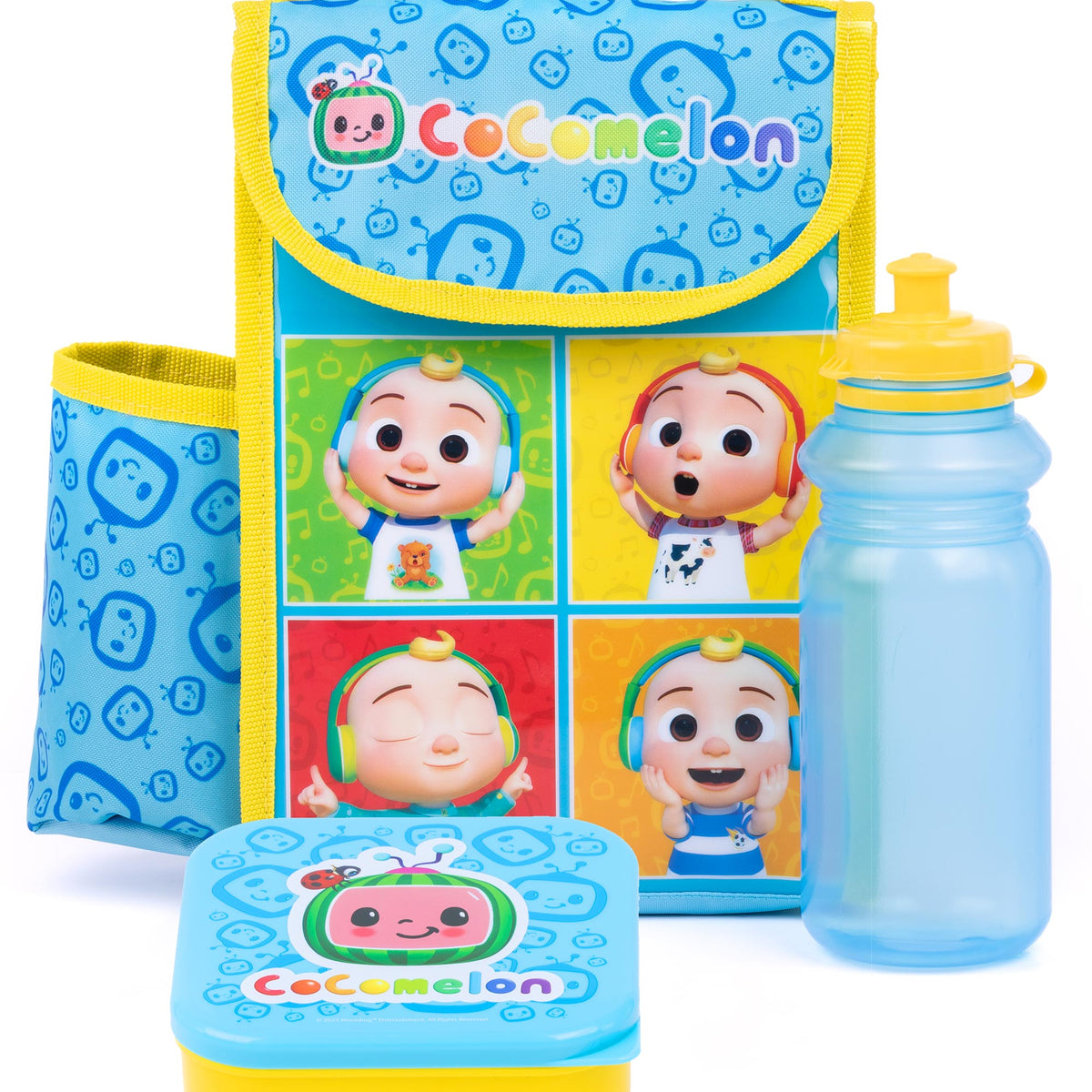 Cocomelon Lunch Bag, Snack pot & Bottle Set — Vanilla Underground