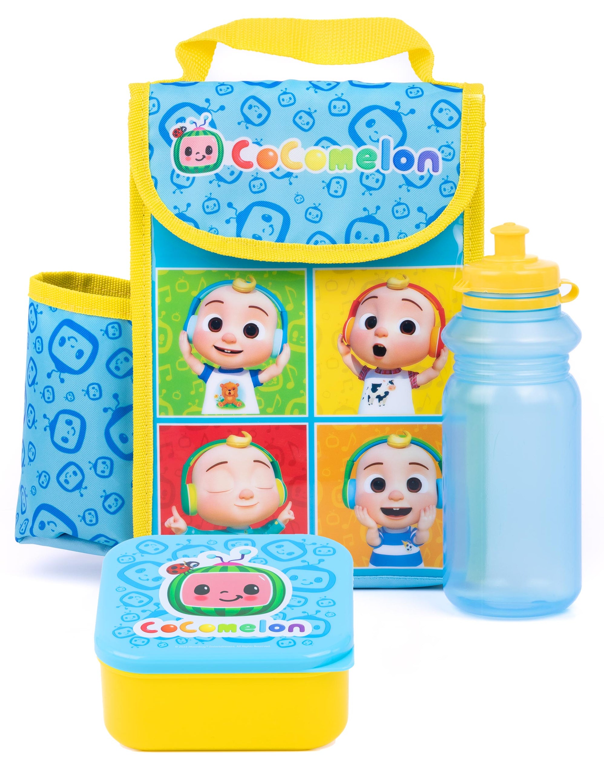 Cocomelon Lunch Bag, Snack pot & Bottle Set — Vanilla Underground