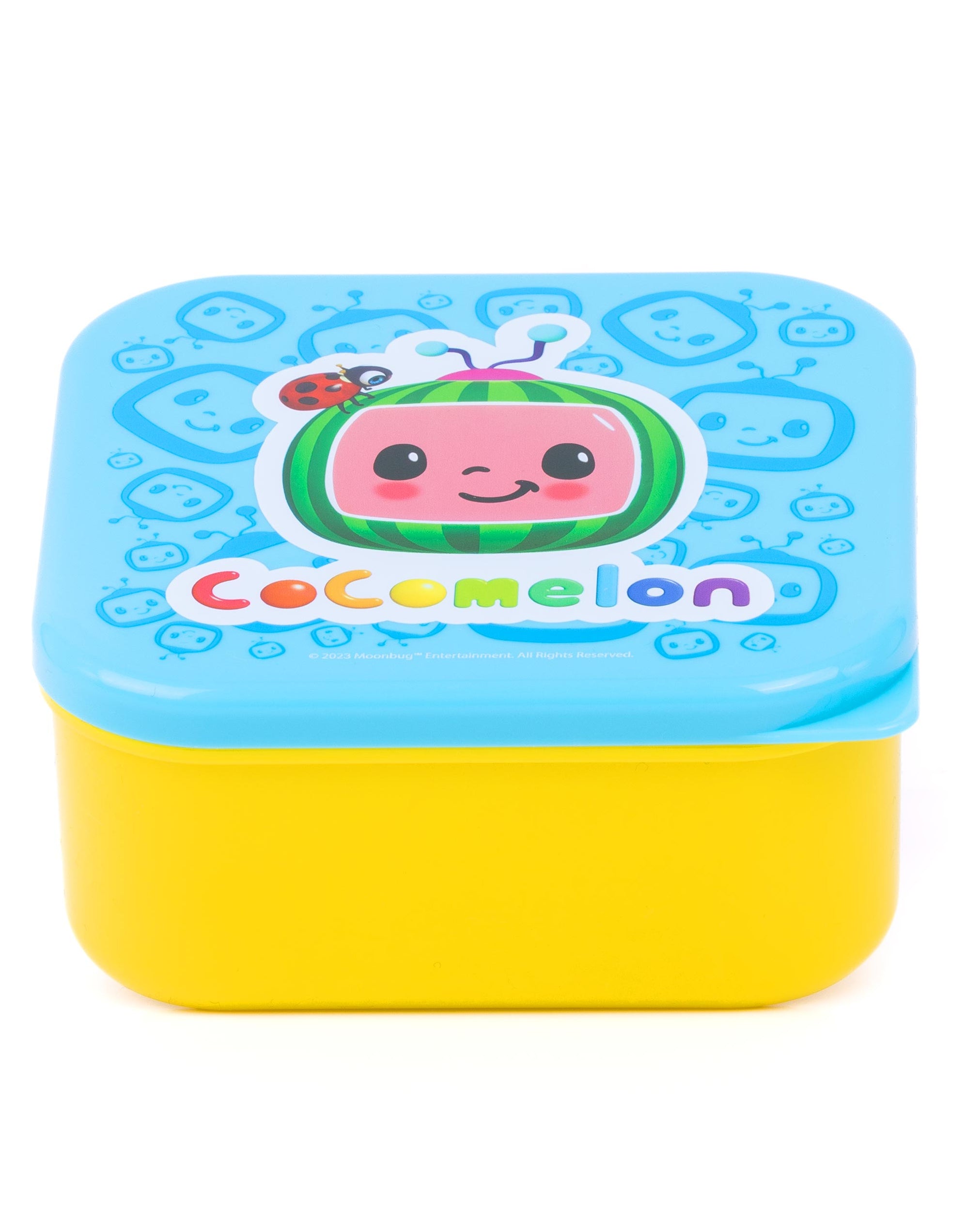 Cocomelon Boys Blue Lunch Bag Bottle and Snack Pot — Vanilla Underground