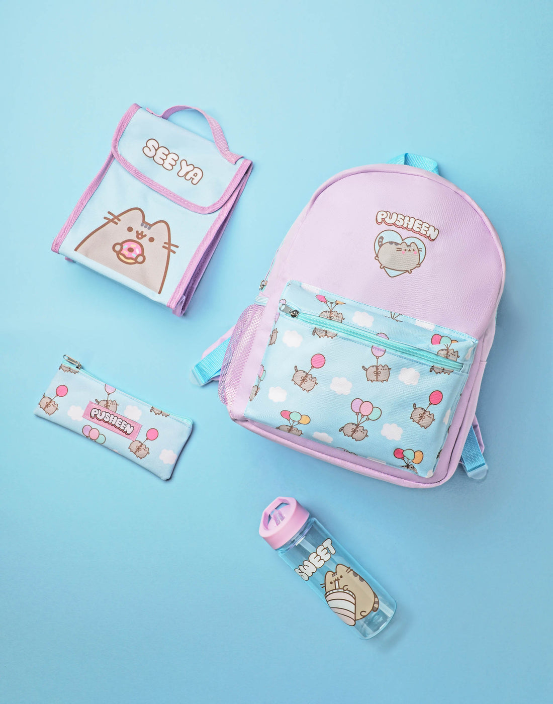 Pusheen Girls Backpack Set — Vanilla Underground