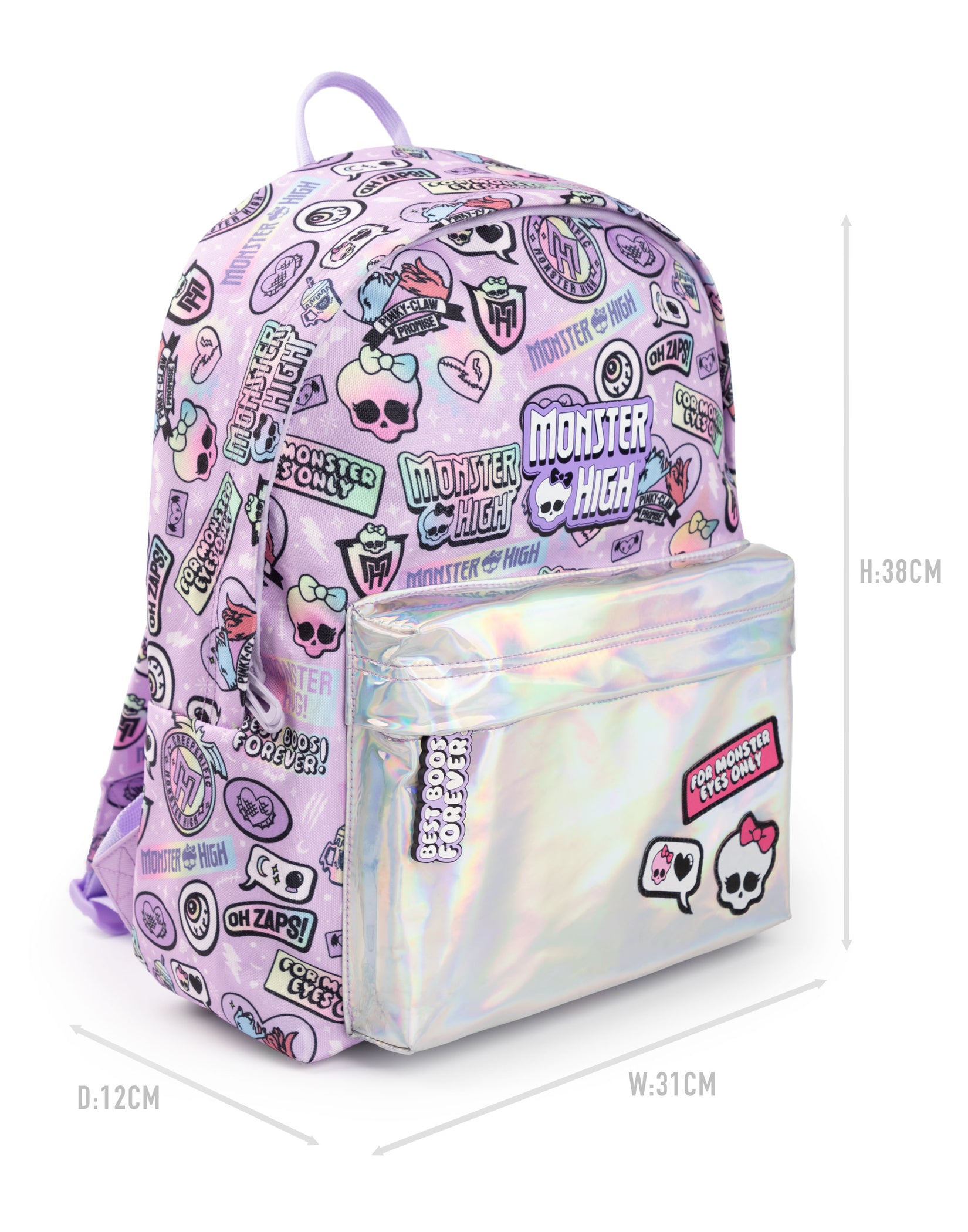 Monster High Girls Backpack — Vanilla Underground