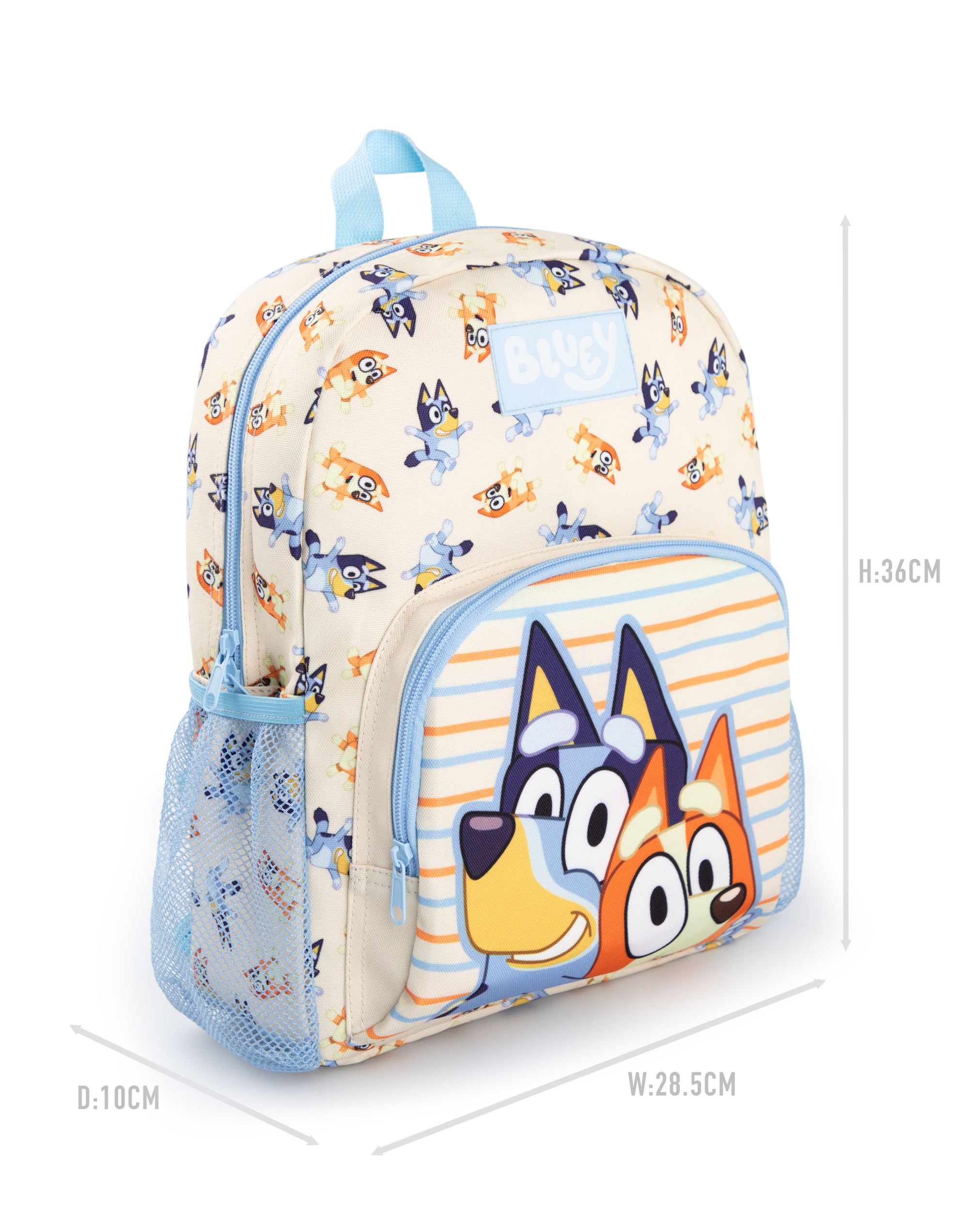 Bluey Character Unisex Kids Multicoloured Backpack — Vanilla Underground