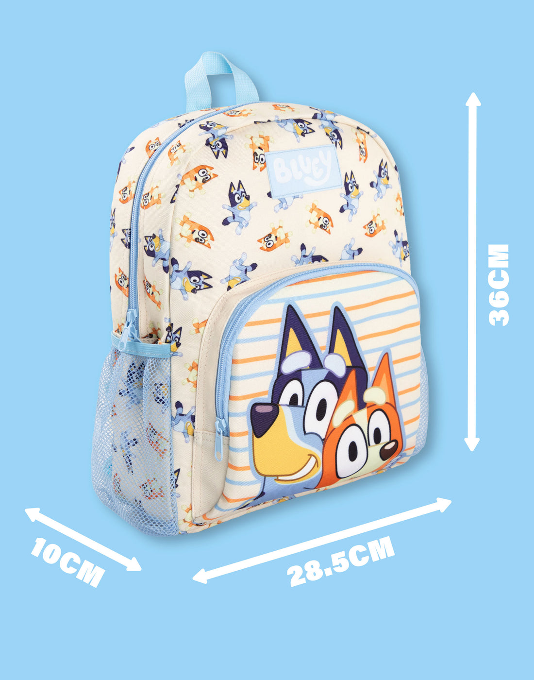 Bluey Character Unisex Kids Multicoloured Backpack — Vanilla Underground