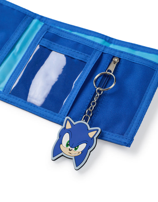 Sonic the Hedgehog Boys Blue Wallet — Vanilla Underground