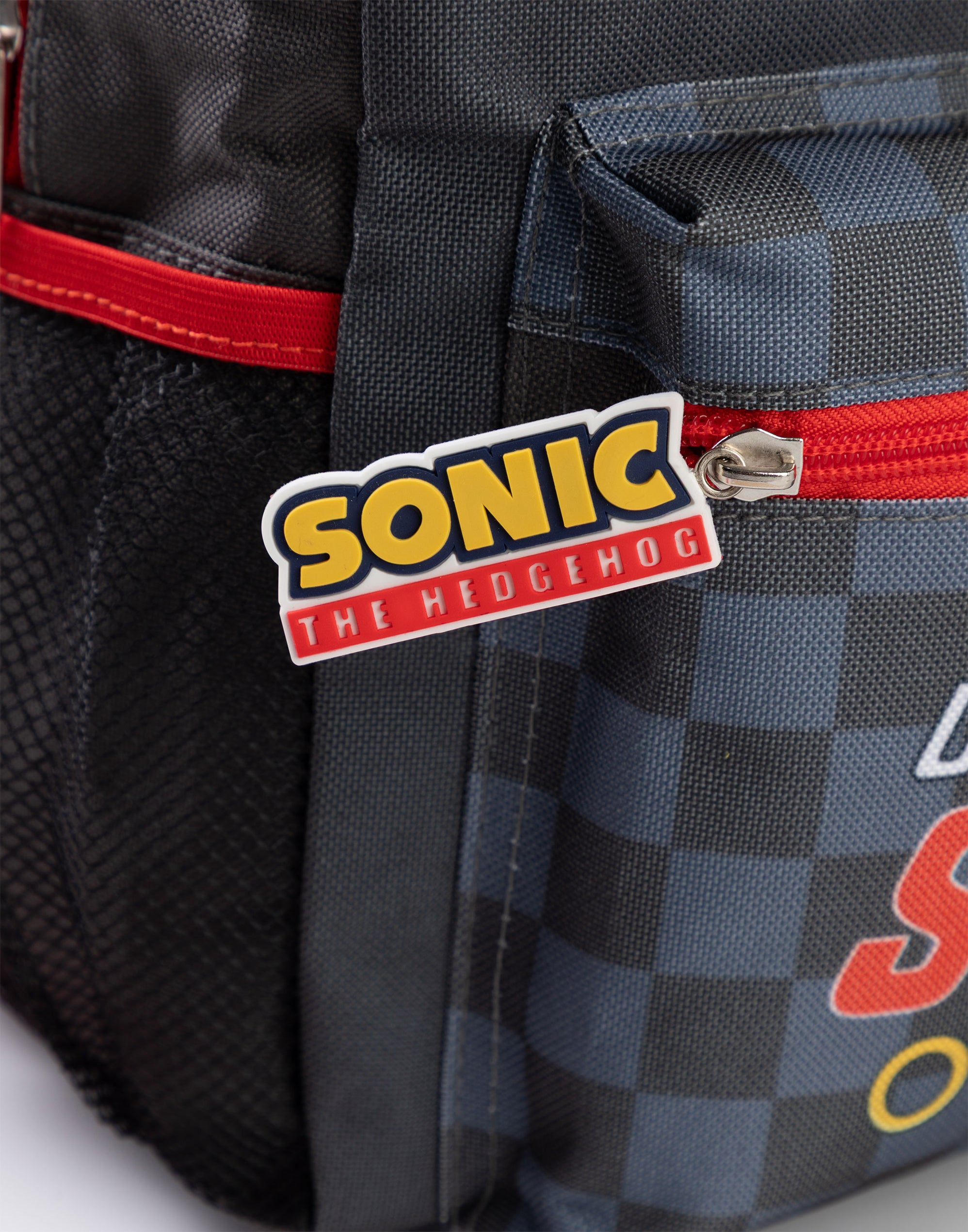 Sonic the Hedgehog Shadow Kids Grey Backpack — Vanilla Underground
