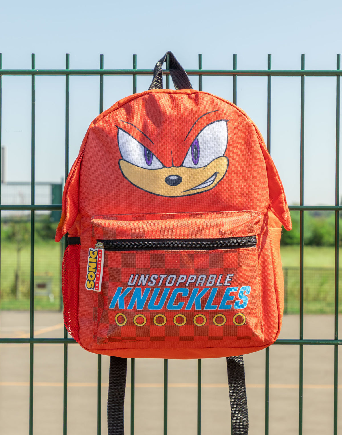 Sonic the Hedgehog Knuckles Kids Red Backpack — Vanilla Underground