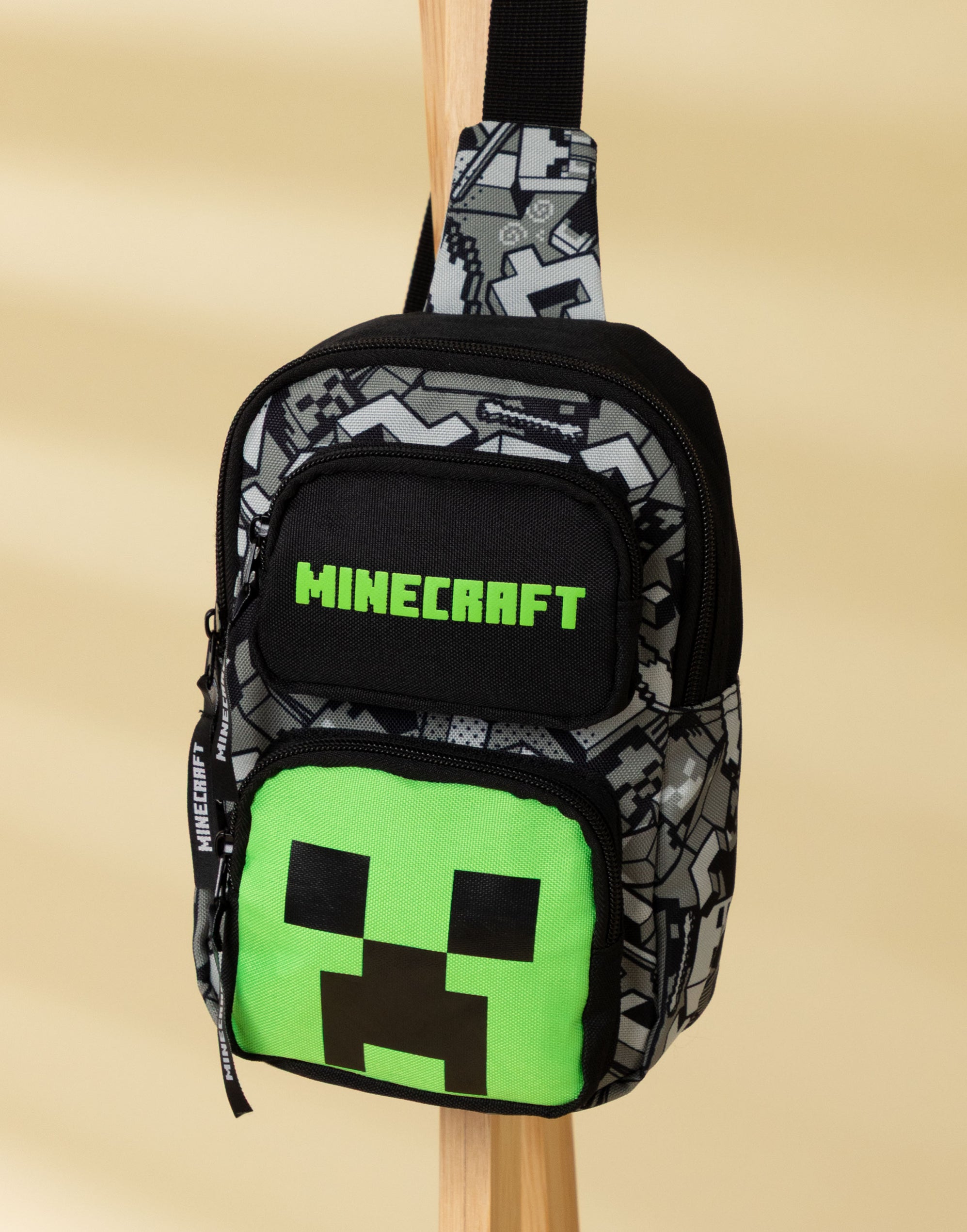 Minecraft Creeper Boys Crossbody Bag — Vanilla Underground