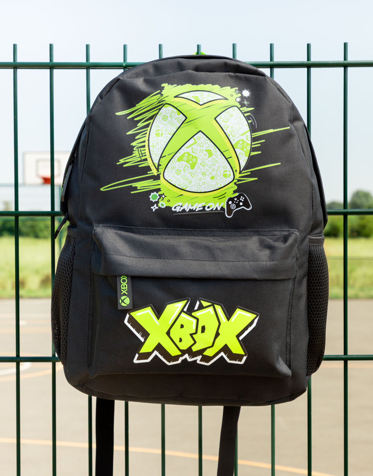 Xbox Logo Unisex Kids Black Backpack — Vanilla Underground