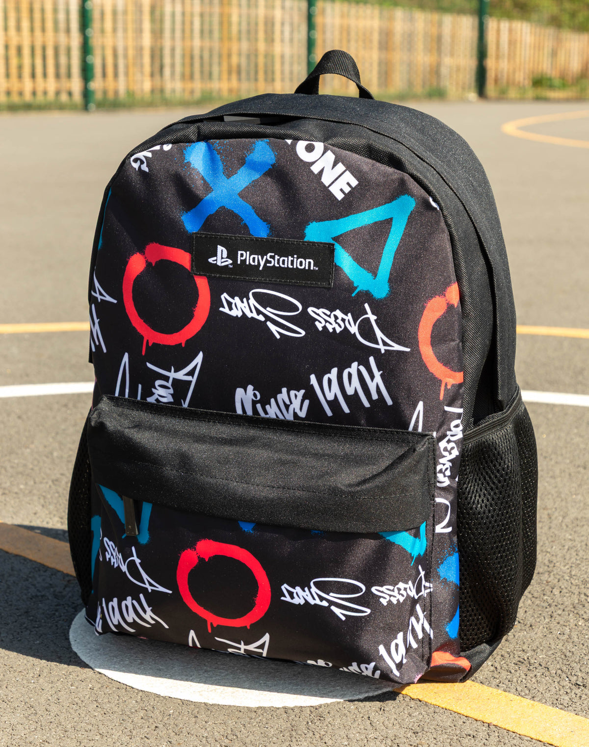 PlayStation Logo Unisex Kids Multicoloured Backpack — Vanilla Underground