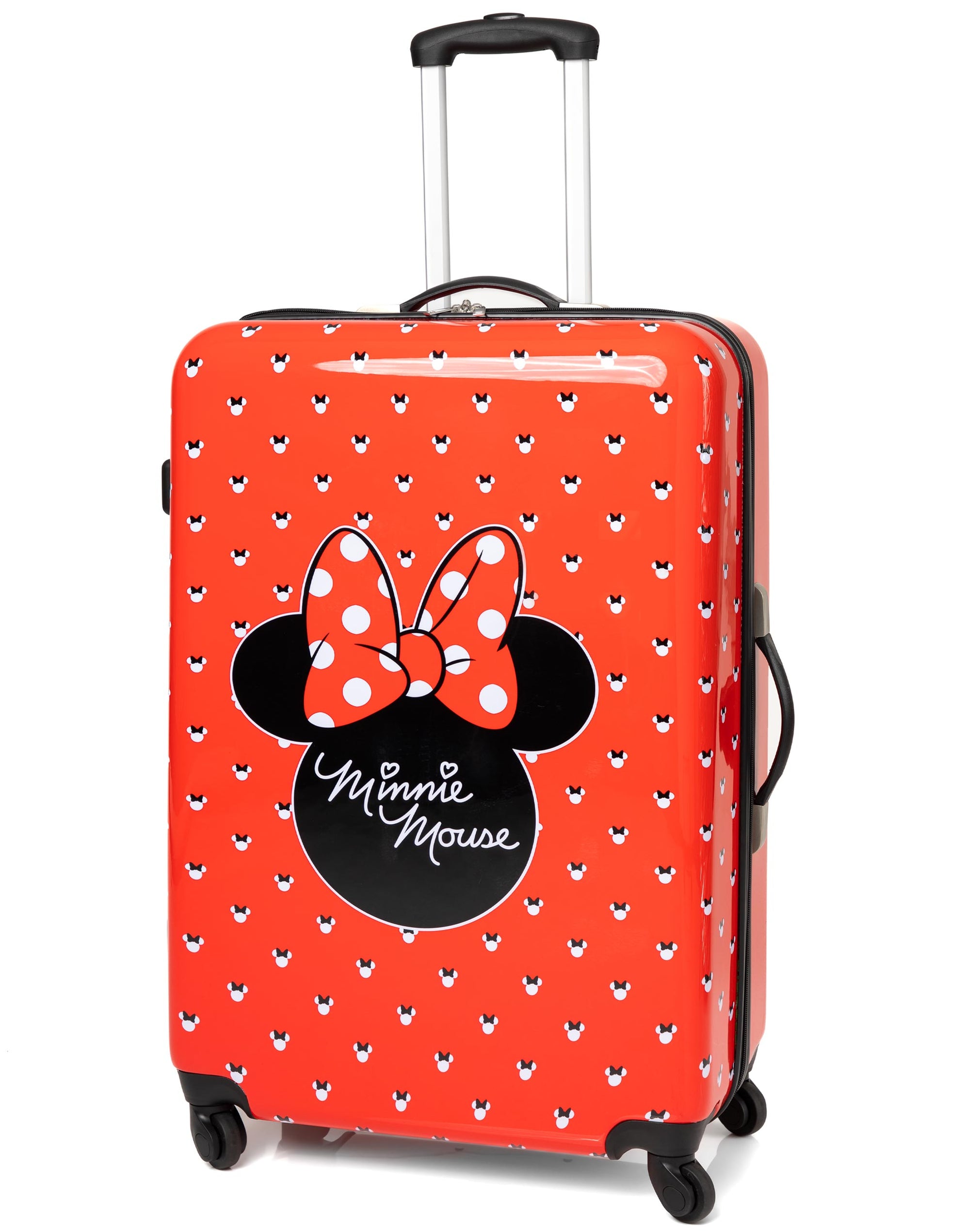 Disney Minnie Mouse Suitcase Cabin Small Medium OR Large Hard Cover Tr ...