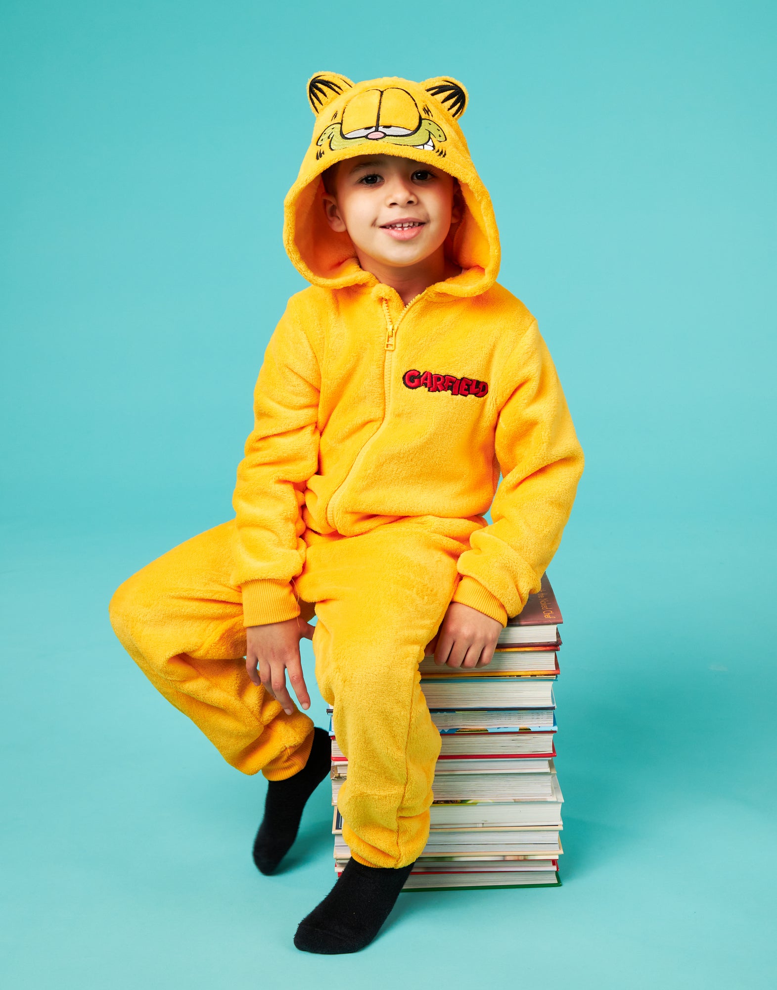 Garfield Kids Orange Onesie — Vanilla Underground