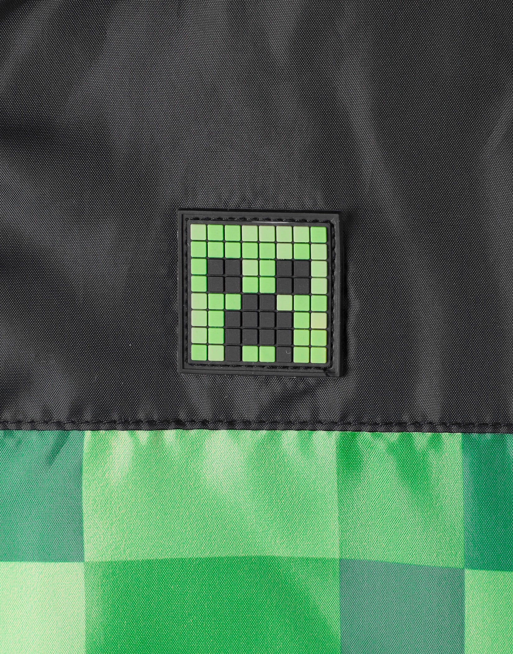 Minecraft Boys Creeper Fleece Lined Raincoat Jacket — Vanilla Underground