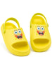 SpongeBob SquarePants Sliders Kids Yellow Animated Character Sandals ...