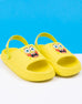SpongeBob SquarePants Sliders Kids Yellow Animated Character Sandals ...