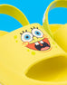 SpongeBob SquarePants Sliders Kids Yellow Animated Character Sandals ...