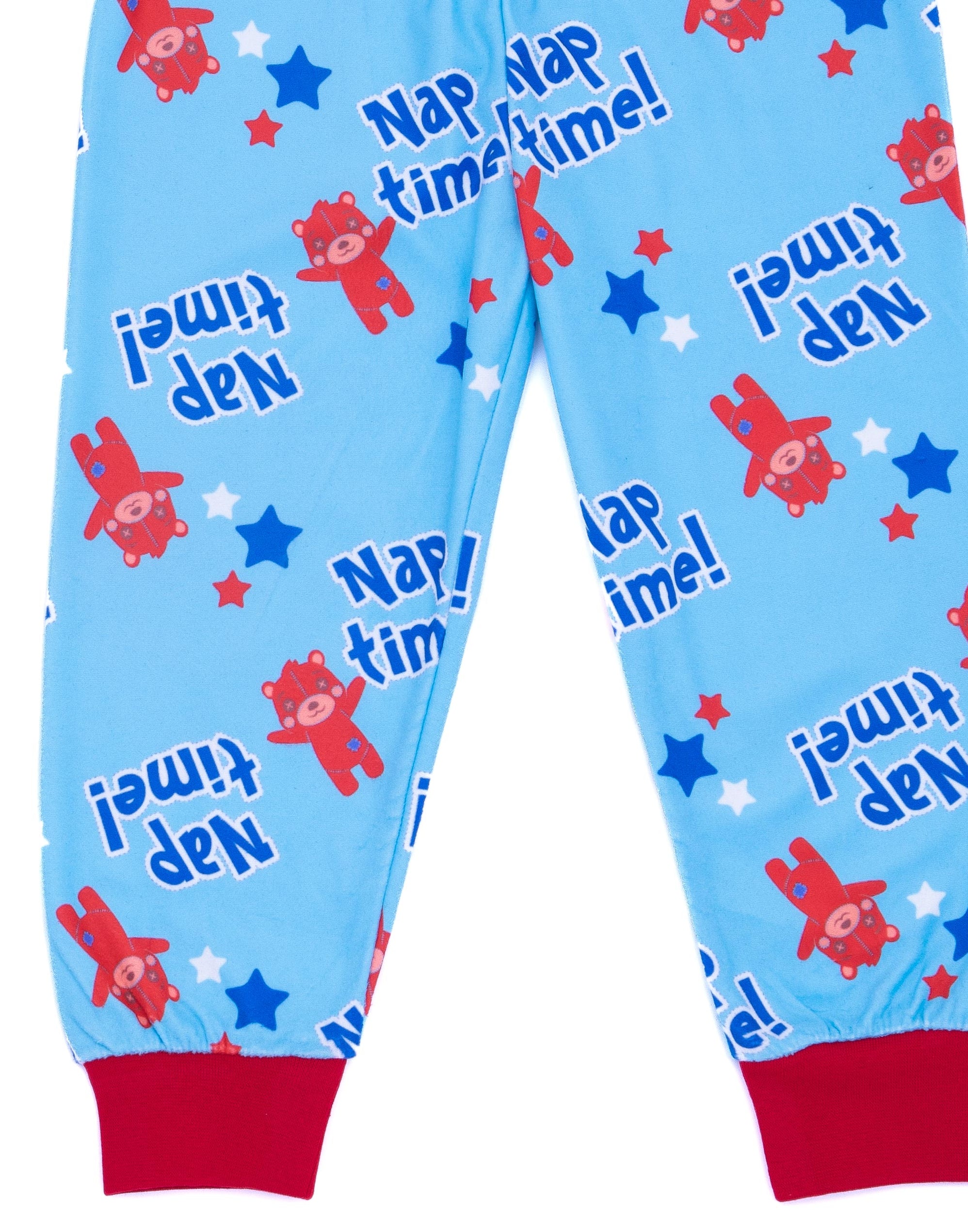 Cocomelon Blue Boys Long Sleeve Pyjama Set Kids Nightwear — Vanilla ...