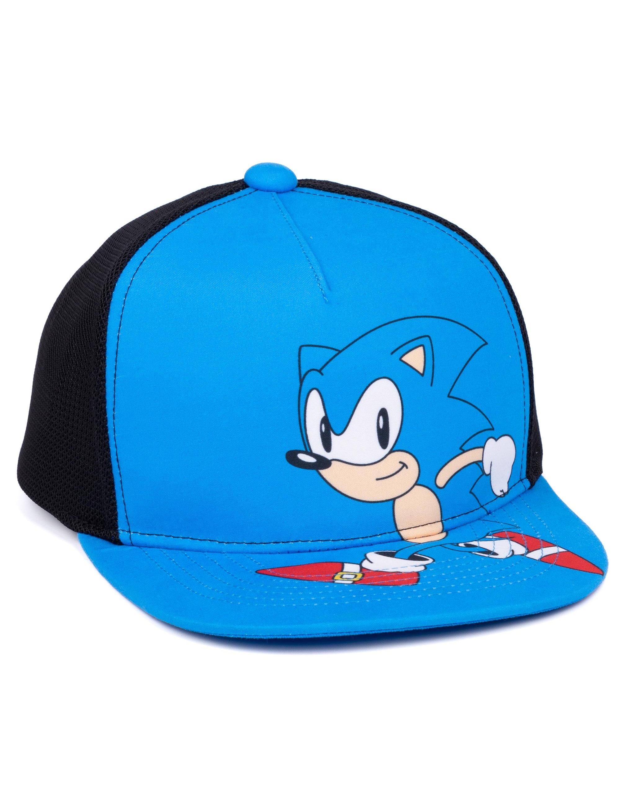 Sonic The Hedgehog Kids Baseball Hat Cap and FREE Sunglasses — Vanilla ...