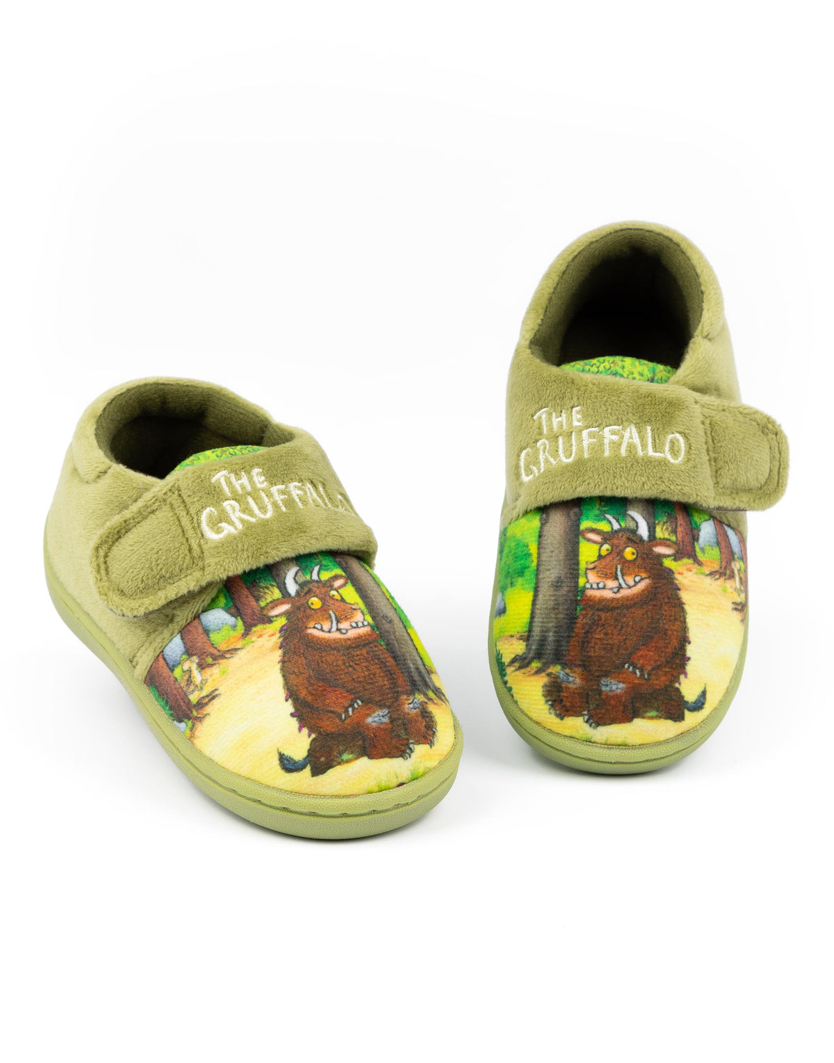 The Gruffalo Boys Green Slippers — Vanilla Underground