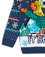 SpongeBob SquarePants Let It Snow Kids Knitted Jumper — Vanilla Underground