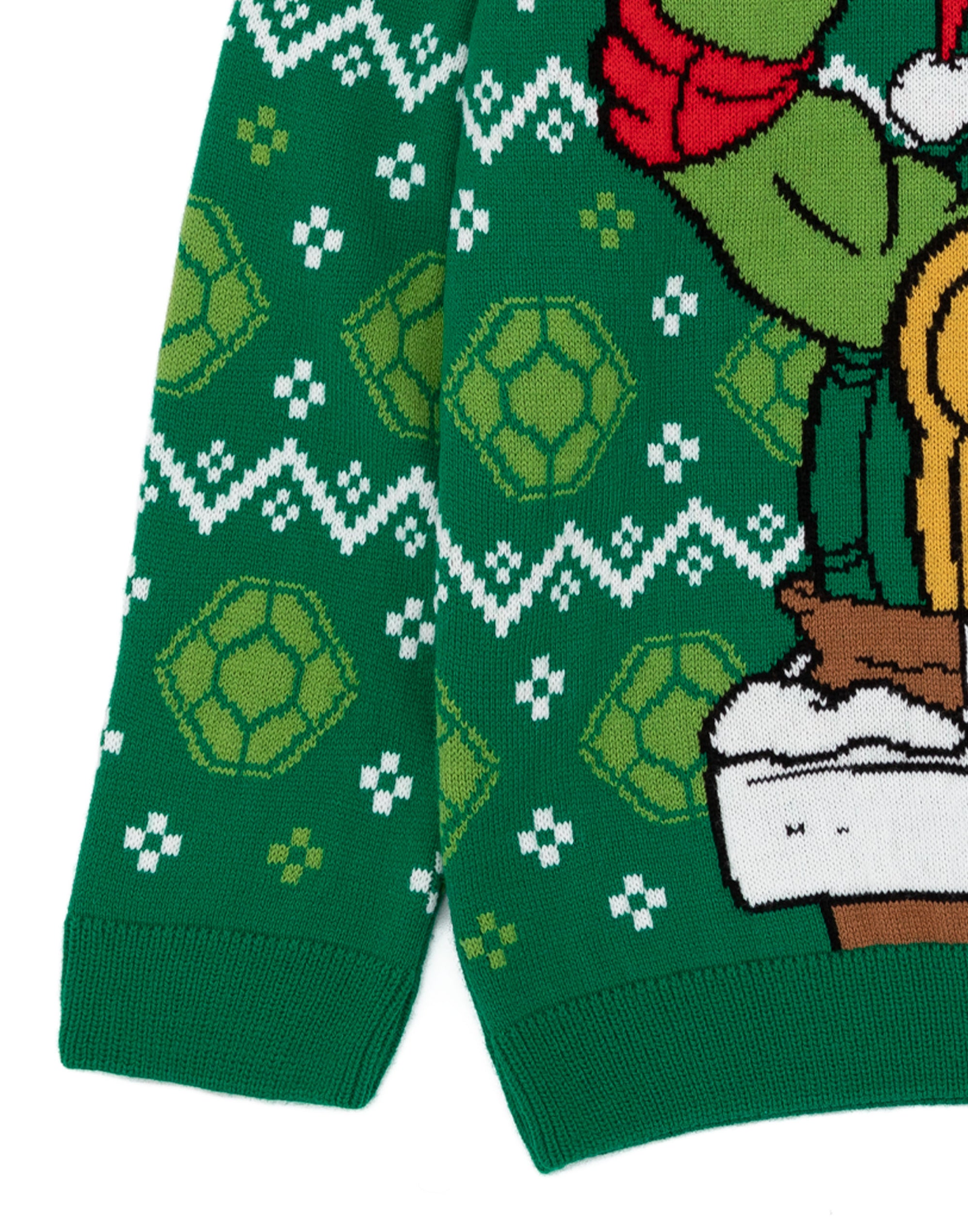 Teenage Mutant Ninja Turtles Boys Knitted Christmas Jumper — Vanilla ...