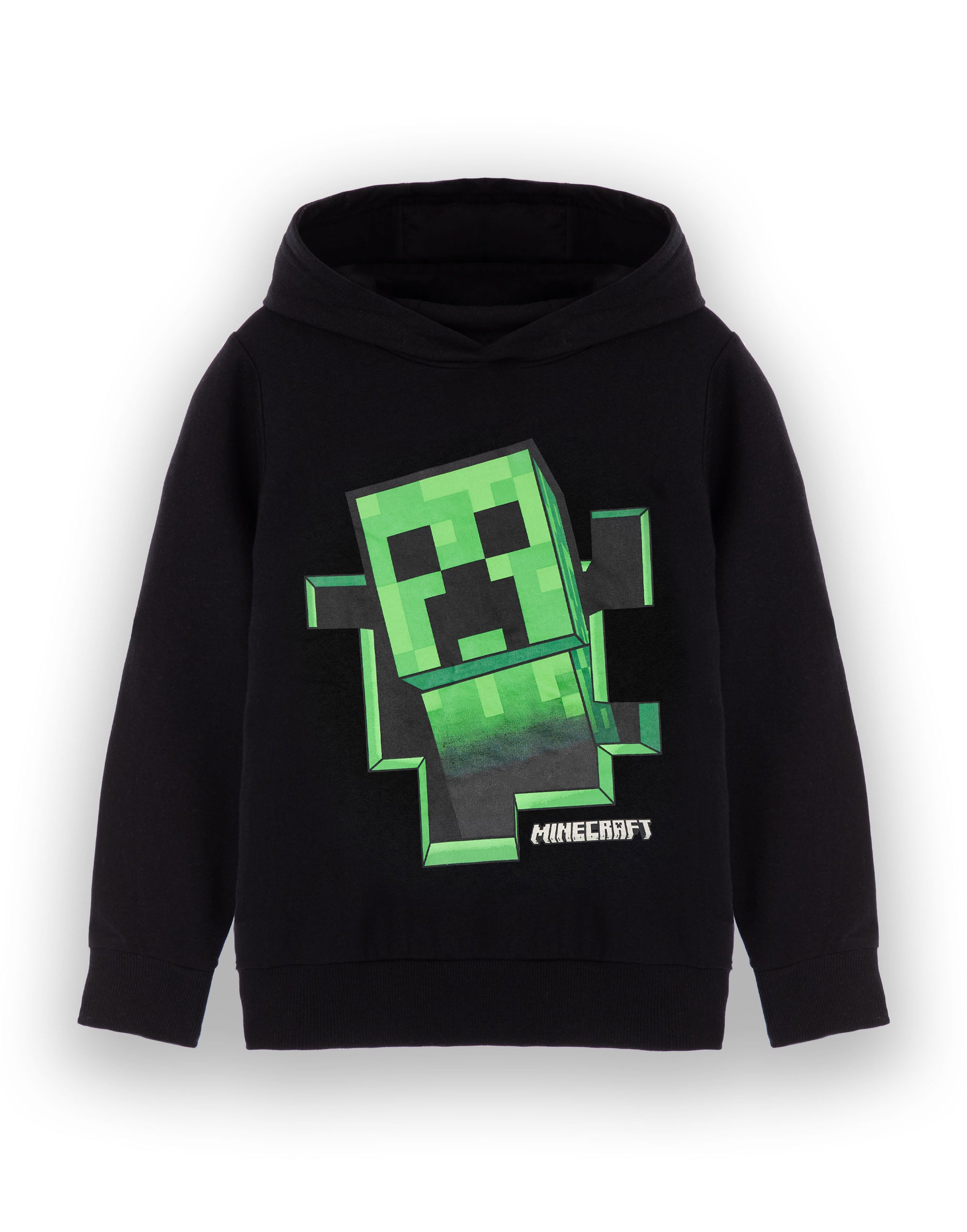 Minecraft Boys Hooded Creeper Sweatshirt — Vanilla Underground