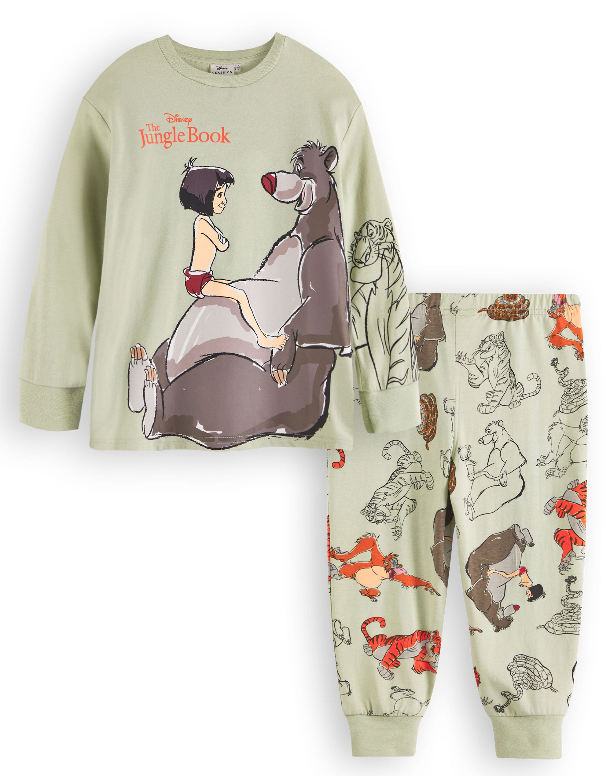 Disney The Jungle Book Boys Pyjama Set — Vanilla Underground