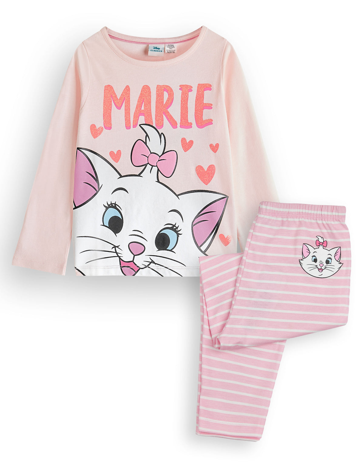Disney The Aristocats Marie Girls Pyjama Set — Vanilla Underground