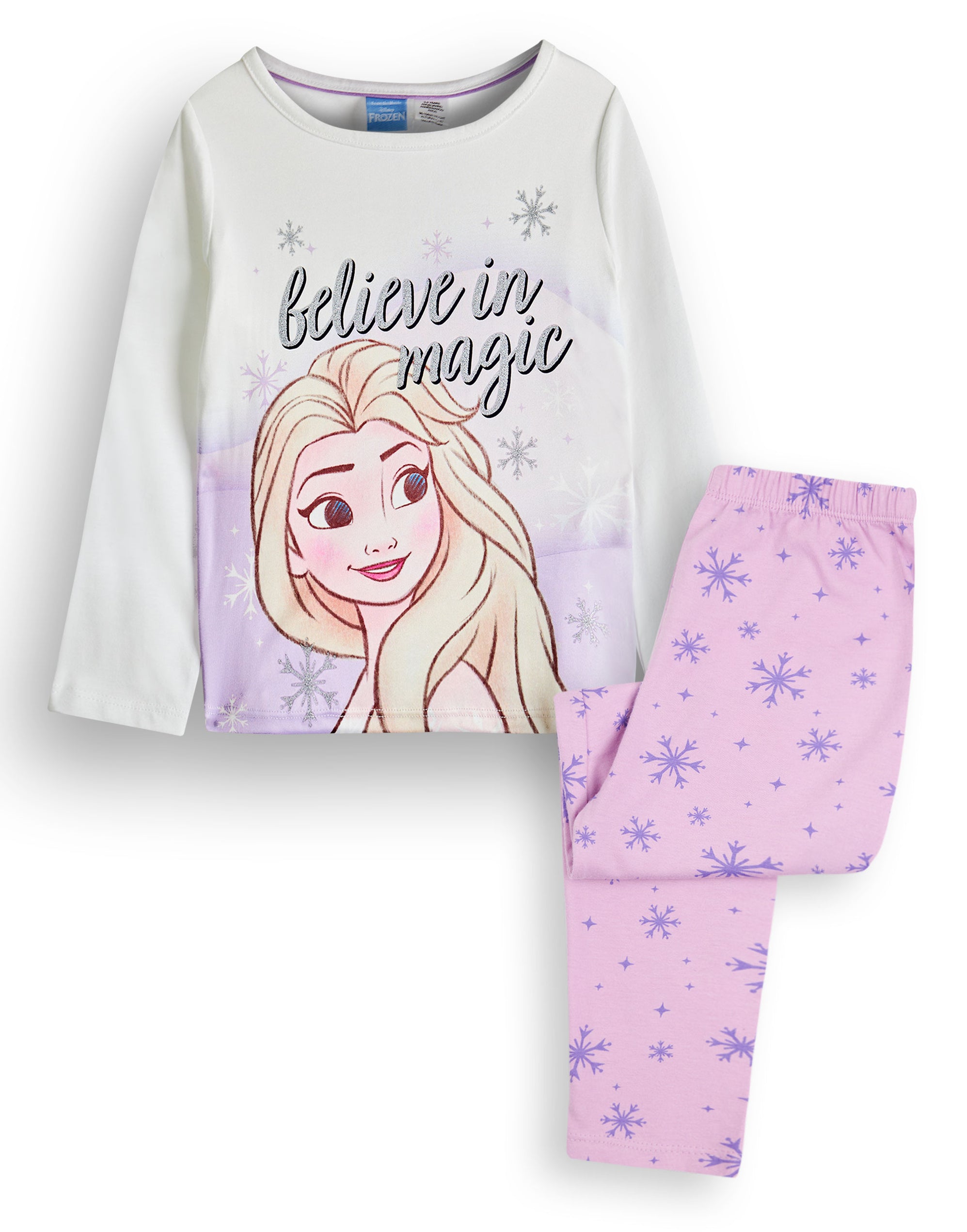 Disney Frozen Elsa Girls Pyjama Set — Vanilla Underground