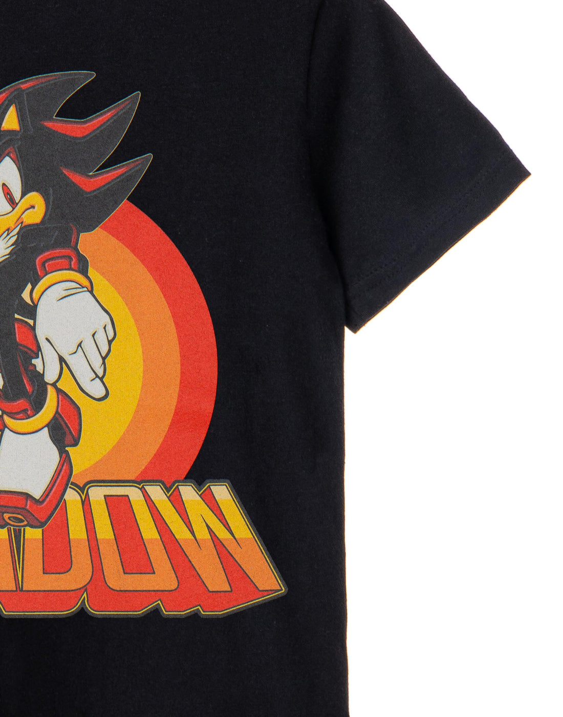 Sonic The Hedgehog Black Boys Shadow T-Shirt — Vanilla Underground