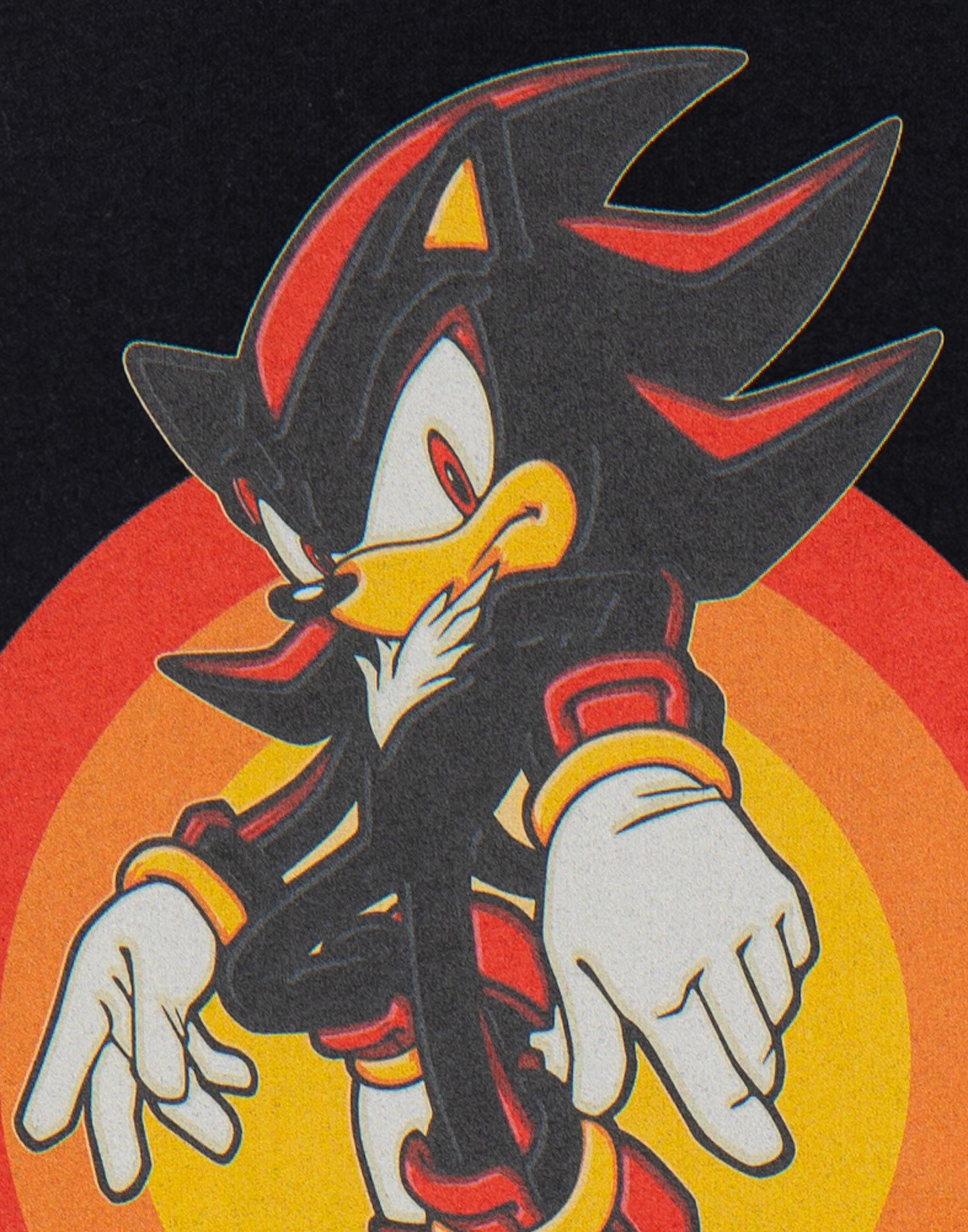 Sonic The Hedgehog Black Boys Shadow T-Shirt — Vanilla Underground