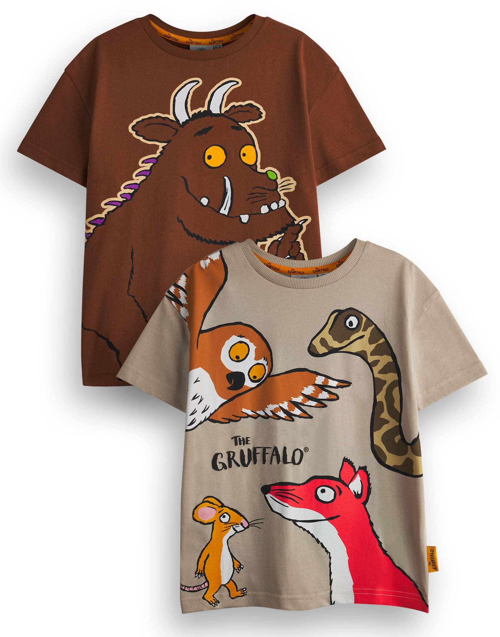 The Gruffalo Boys 2 Pack of T-Shirts — Vanilla Underground