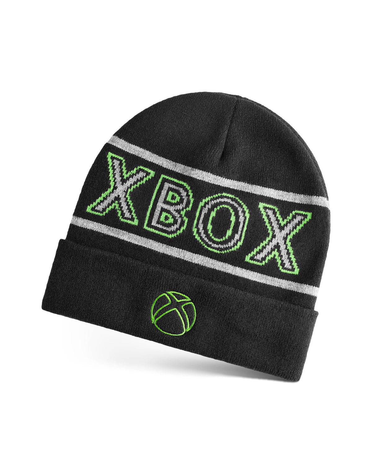 Xbox Logo Boys Black Beanie Hat — Vanilla Underground