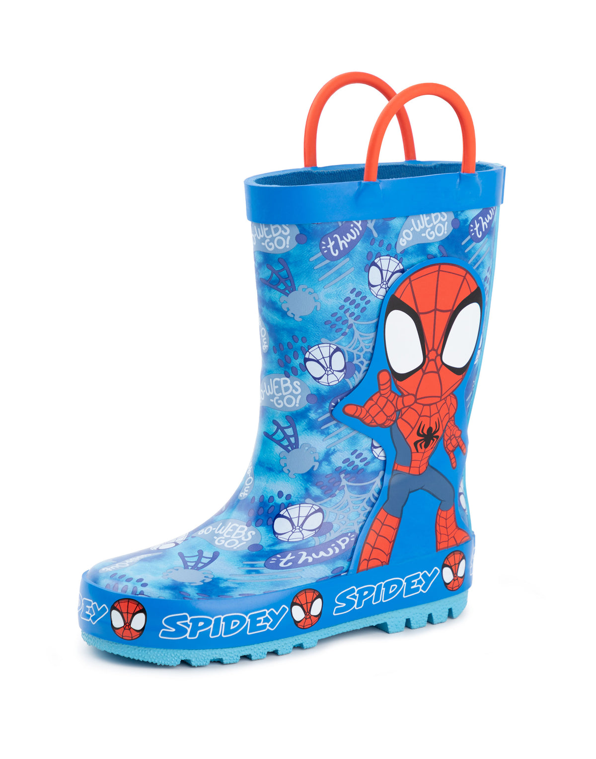 Marvel Spidey & His Amazing Friends Unisex Kids Blue Wellington Boots ...