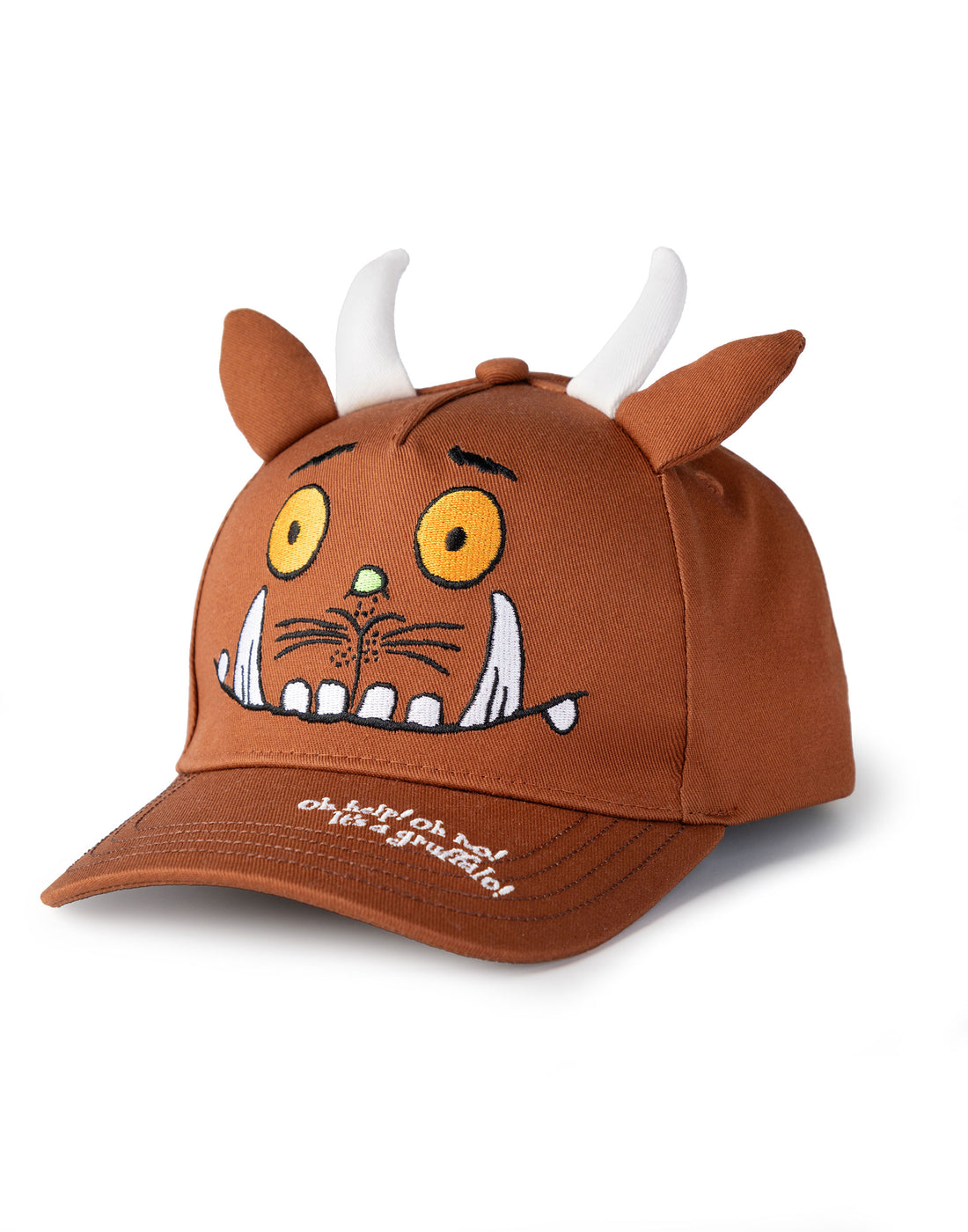 The Gruffalo Kids Brown Reversible Bucket Hat & Cap Set — Vanilla ...