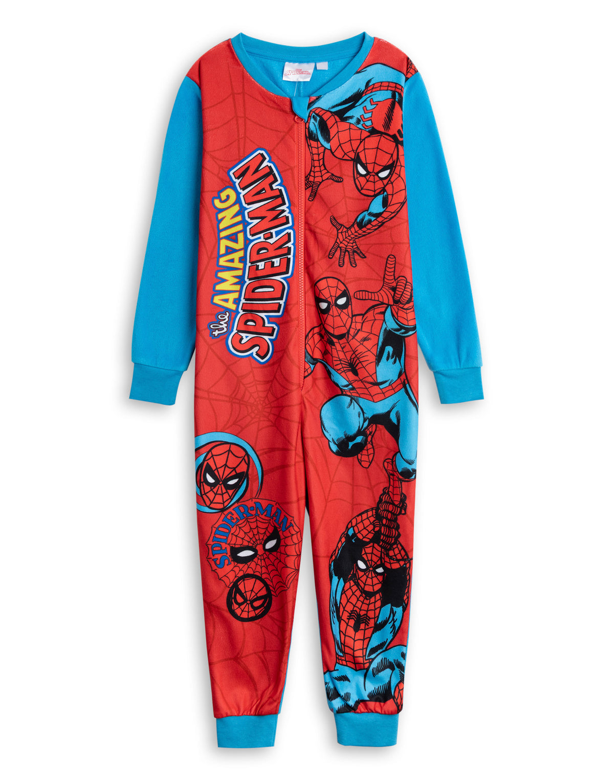 Marvel Spiderman Boys Red Onesie — Vanilla Underground