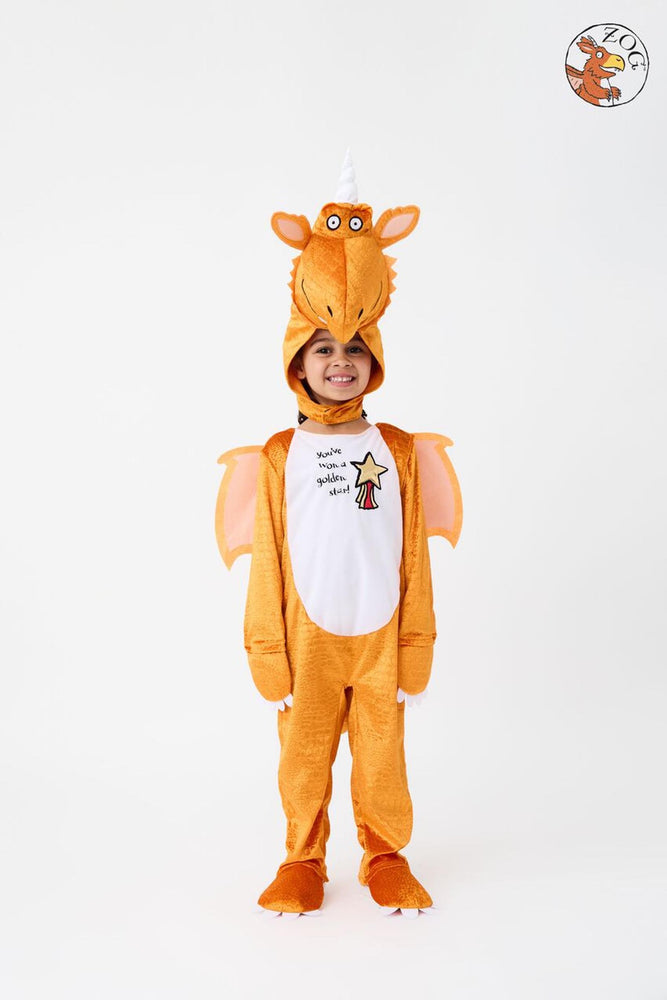The Gruffalo & Friends Zog 3D Headpiece Kids Costume — Vanilla Underground