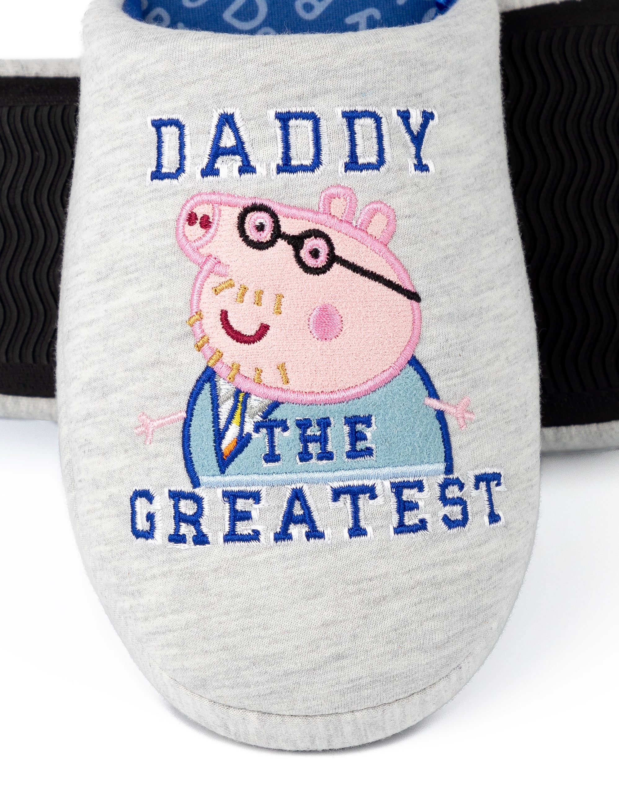 Peppa Pig The Greatest Daddy Slippers For Men — Vanilla Underground