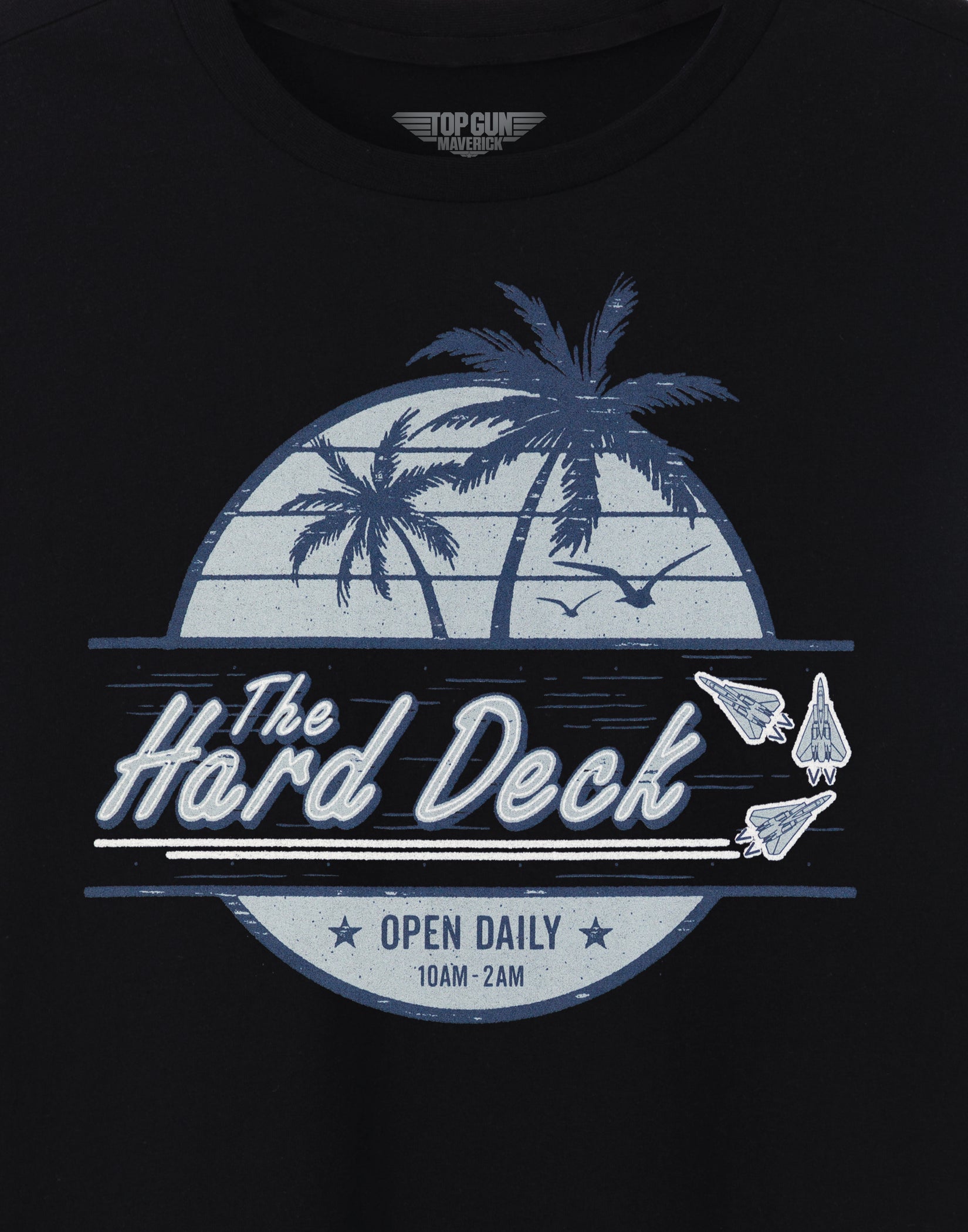 Top Gun Maverick 'The Hard Deck' Mens T-Shirt — Vanilla Underground