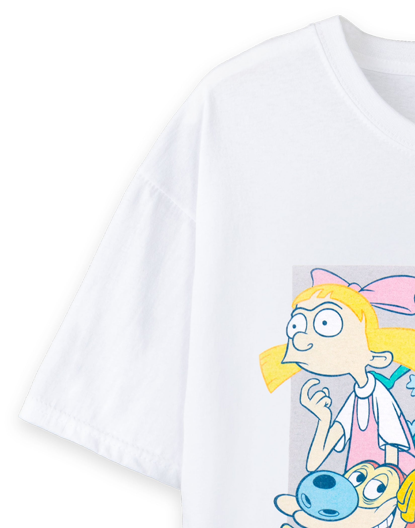 Nickelodeon Classic Nick 90's Mens White Short Sleeved T-Shirt ...