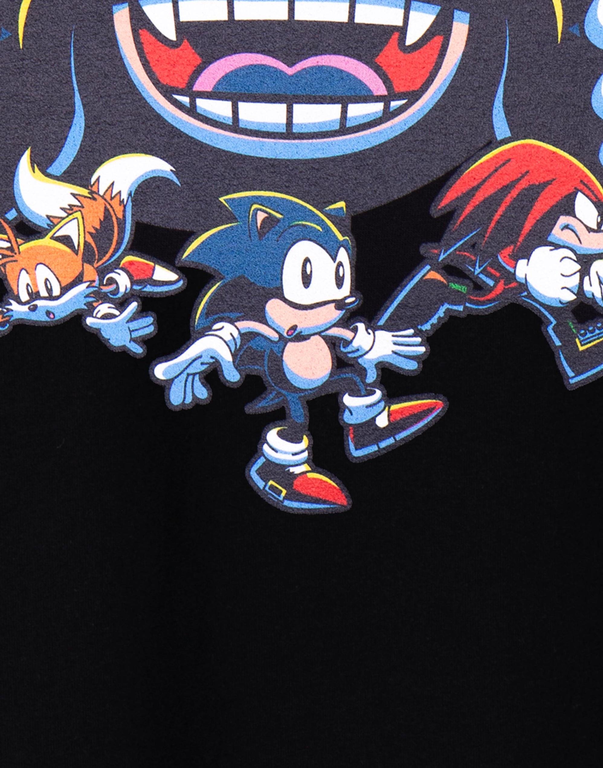 Sonic the Hedgehog Halloween Eggman Mens Black Short Sleeved T-Shirt ...