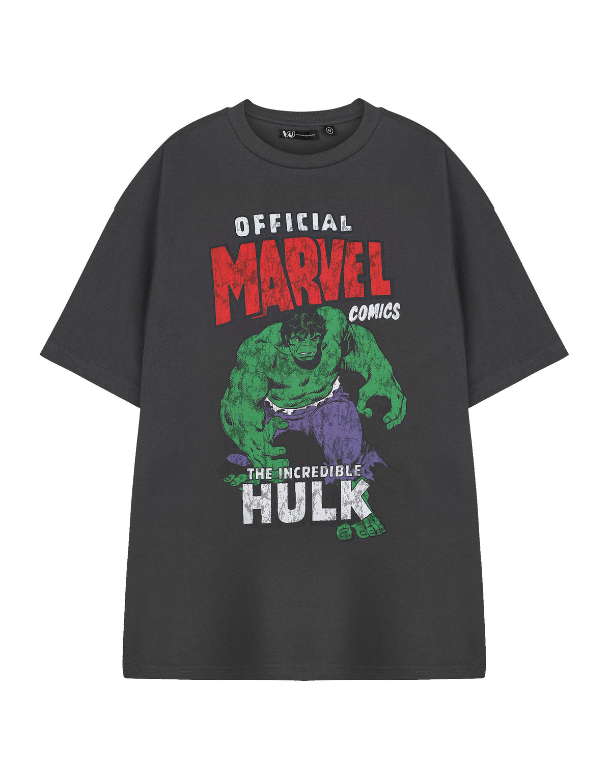 Marvel The Incredible Hulk The Incredible Hulk Mens Grey Short Sleeved ...