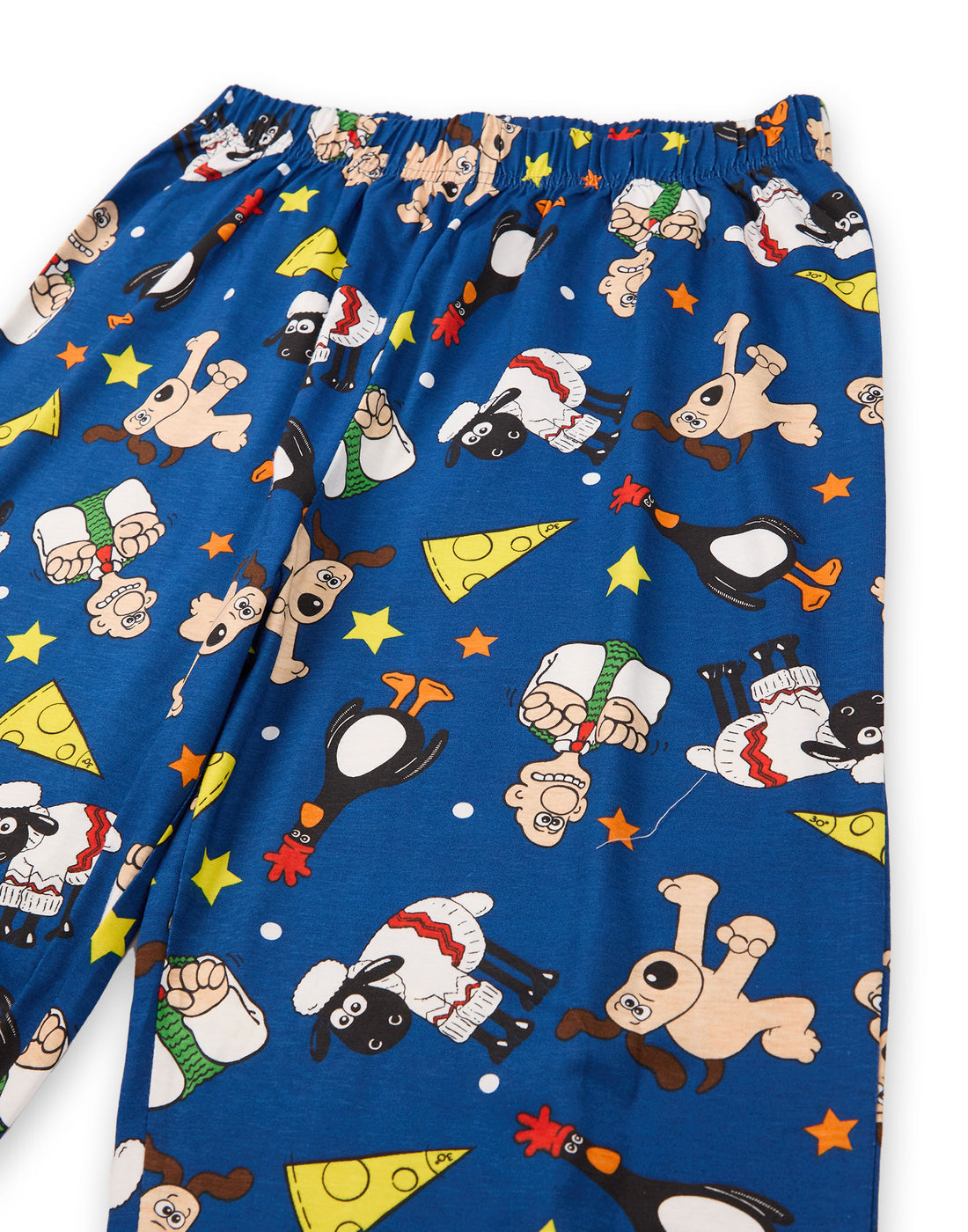 Wallace And Gromit Mens Grey Short Sleeve Long Leg Pyjamas — Vanilla ...