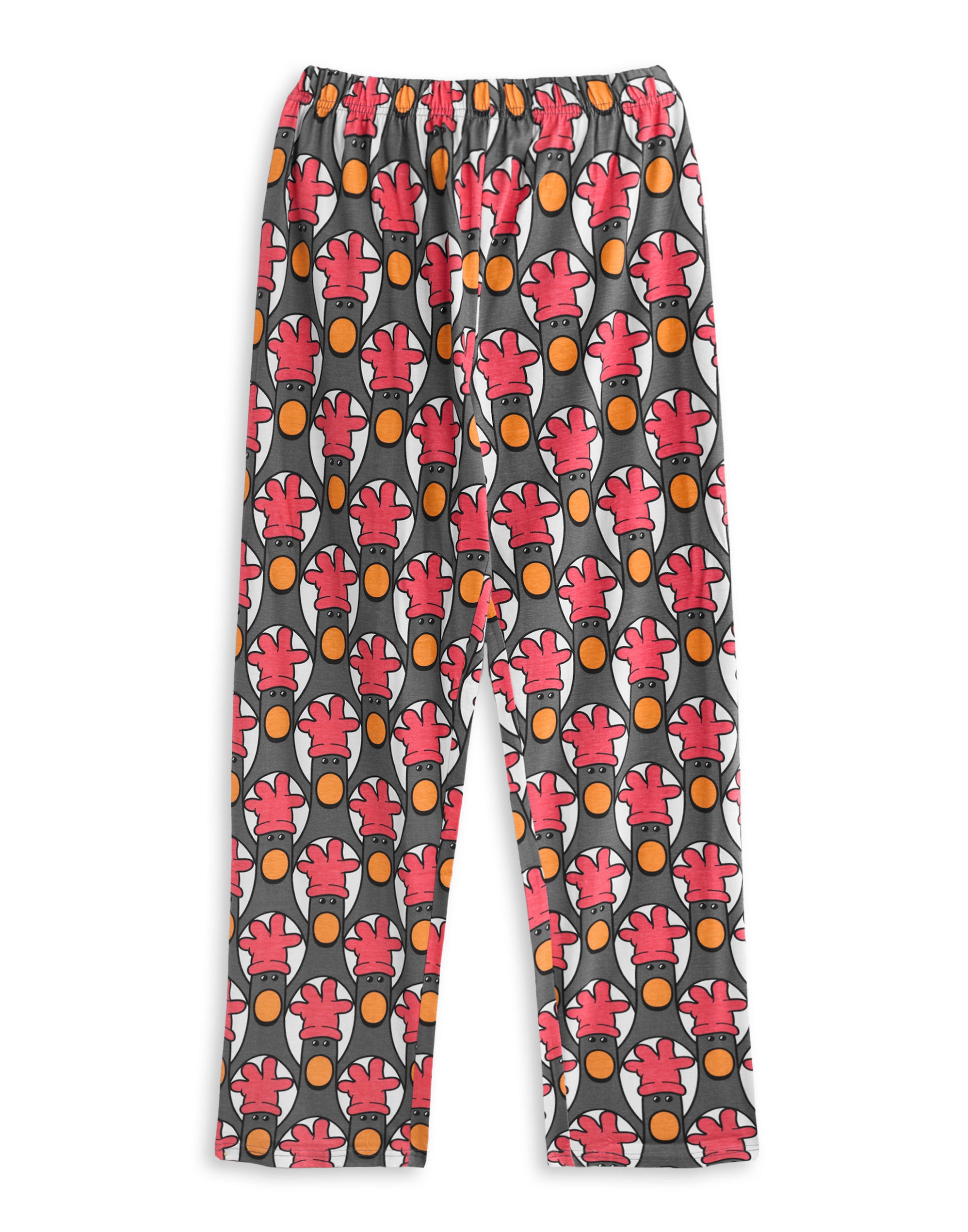 Wallace And Gromit Feathers Mens Short Sleeve Long Leg Pyjamas ...