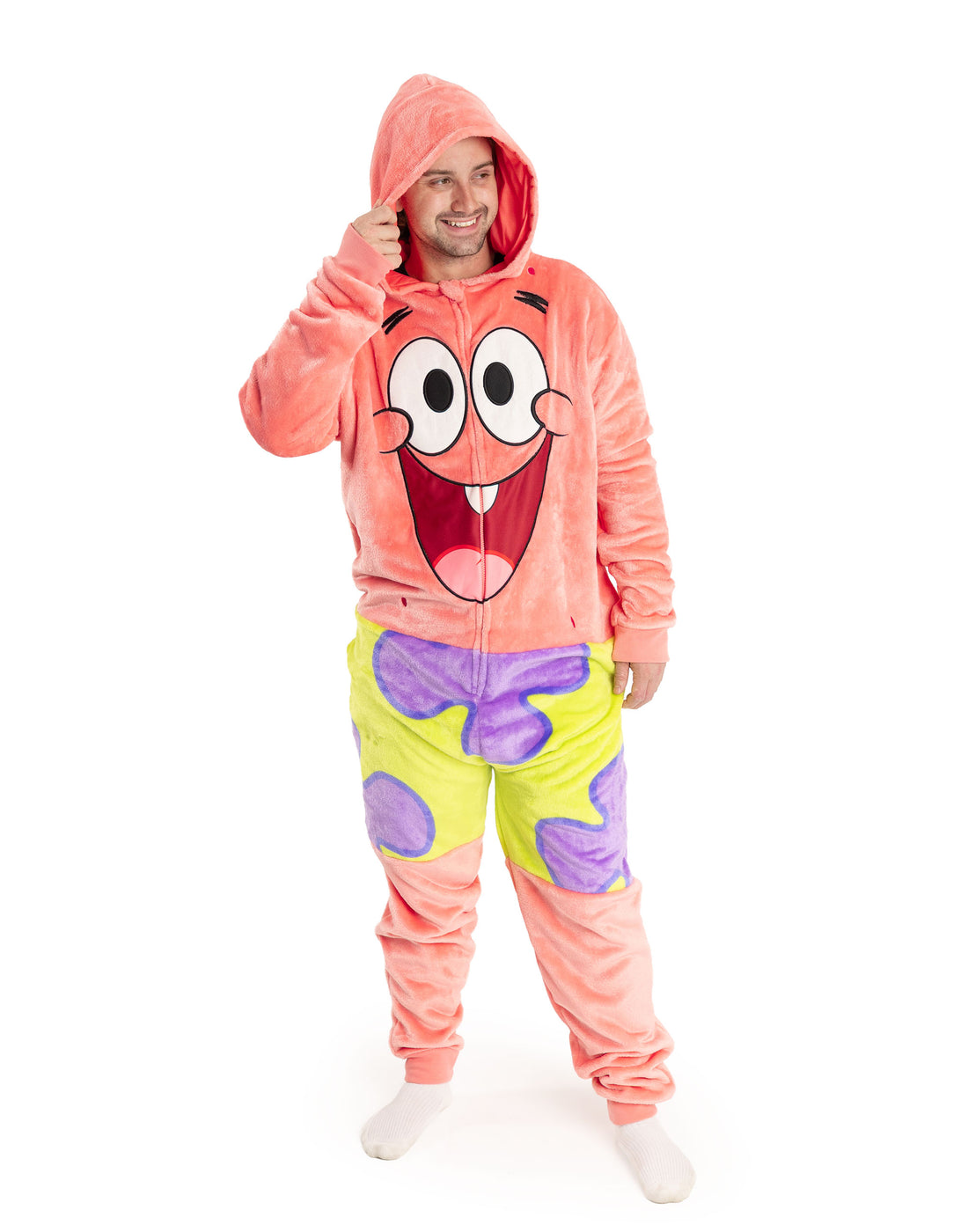 SpongeBob SquarePants Patrick Character Unisex Pink Onesie — Vanilla ...