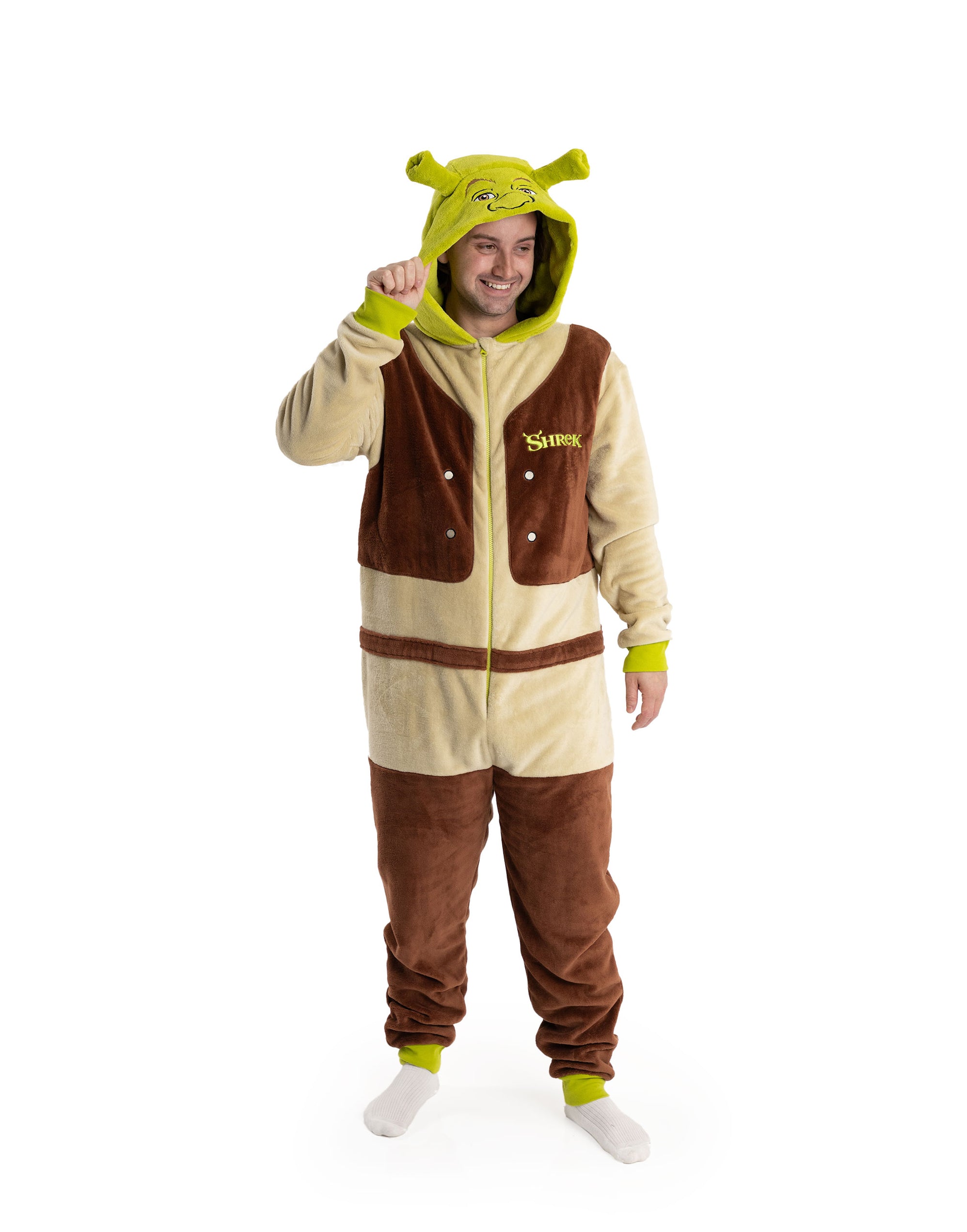 Shrek Character Unisex Beige Onesie — Vanilla Underground